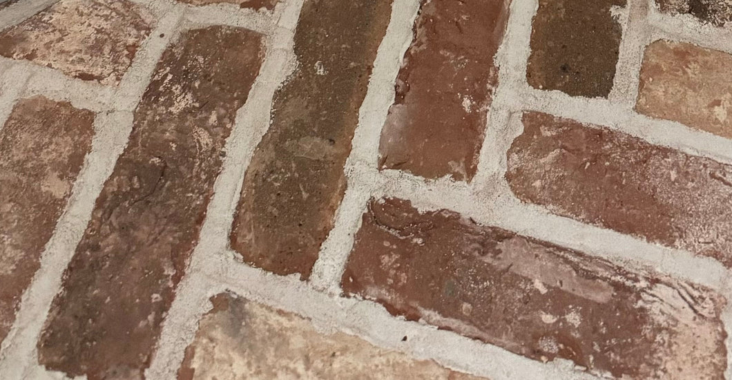Herringbone Brick Slips - Brick Bond Pattern – The Brick Tile Company