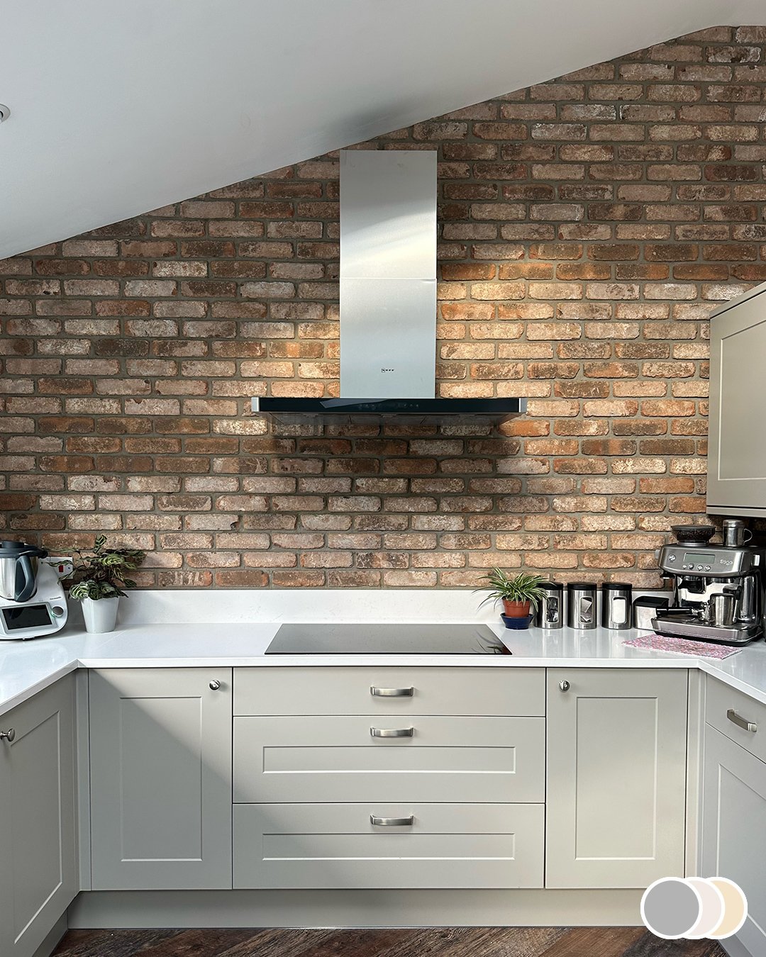 Reclaimed Brick Slips for a Rustic Finish – The Brick Tile Company