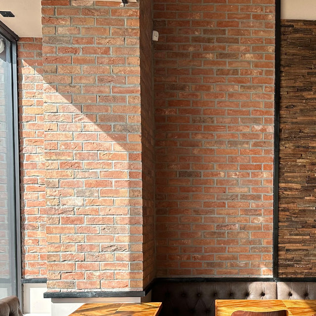 Genuine Clay Brick Slips | The Brick Tile Company | Thin & Slim Bricks