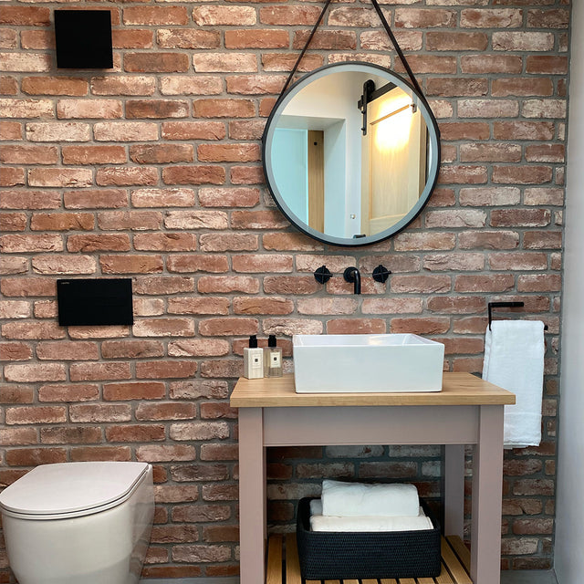 Bathroom Brick Slips - Inspiration – The Brick Tile Company