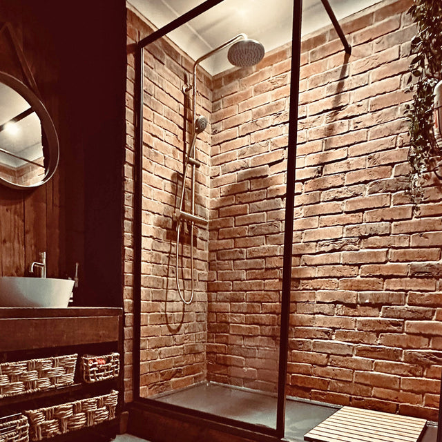 Bathroom Brick Slips - Inspiration – The Brick Tile Company