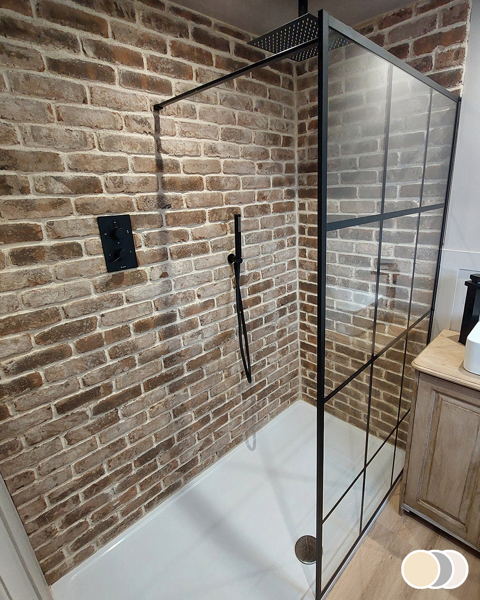 Blend 1 | Reclaimed Style Brown Brick Slips – The Brick Tile Company