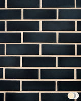 Blend 50 | Smooth Black Brick Slips – The Brick Tile Company