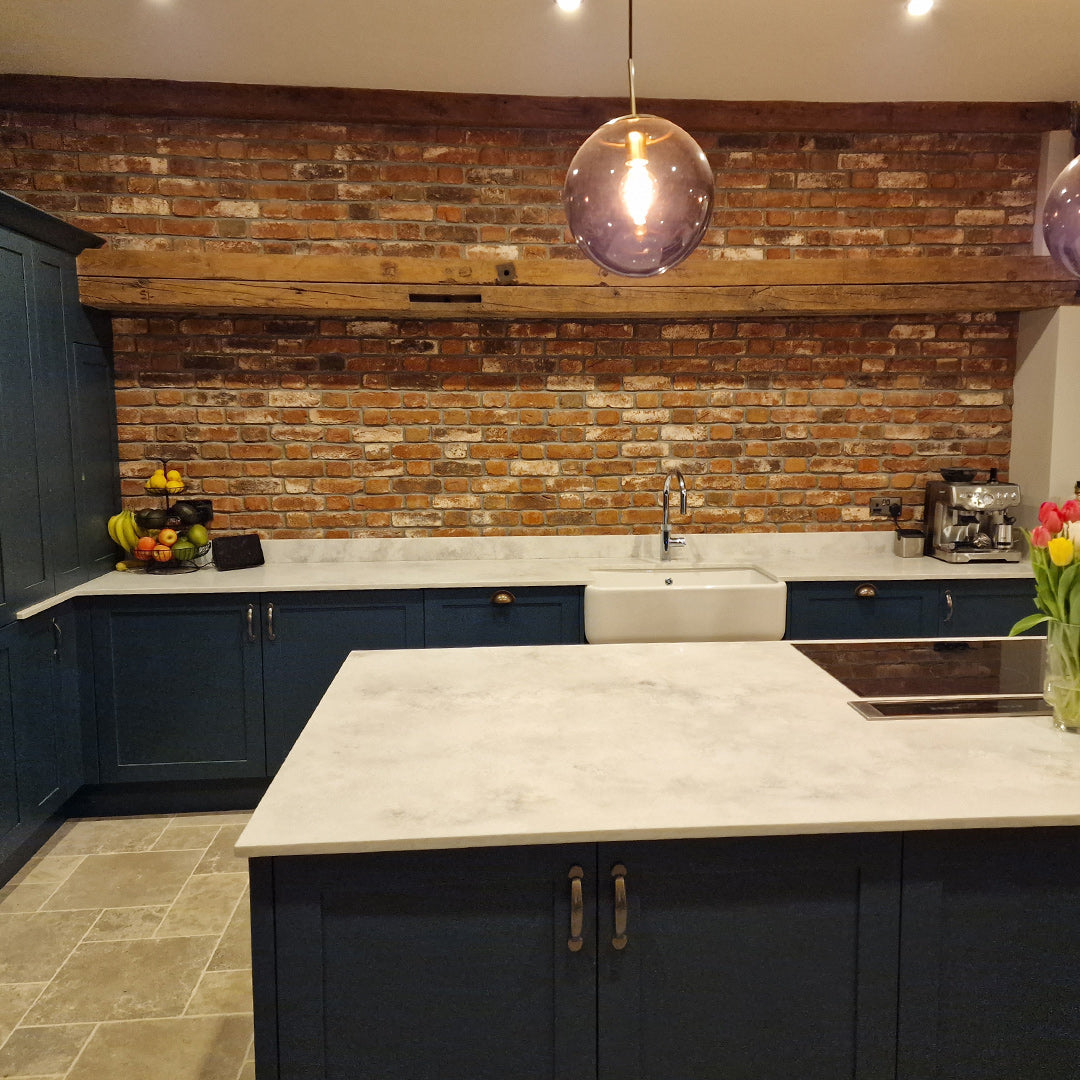 Blend 10 | Reclaimed Style Cream Brick Slips – The Brick Tile Company