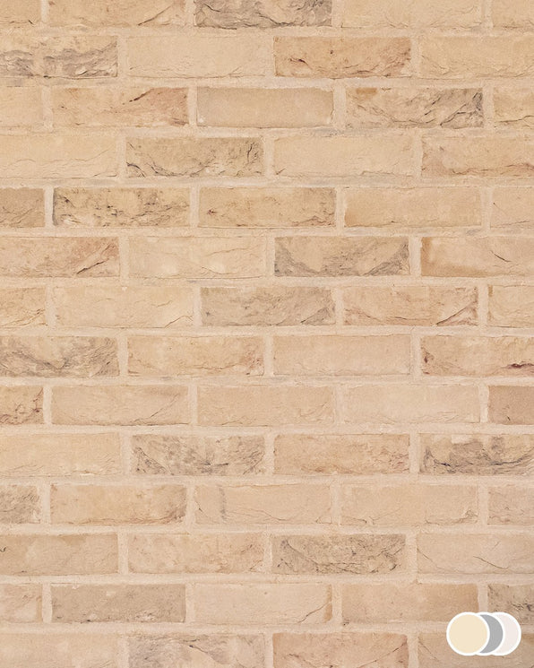 Cream Brick Slips | Beige and Neutral Brick Tiles – The Brick Tile Company