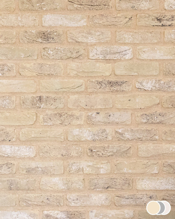 Cream Brick Slips | Beige and Neutral Brick Tiles – The Brick Tile Company