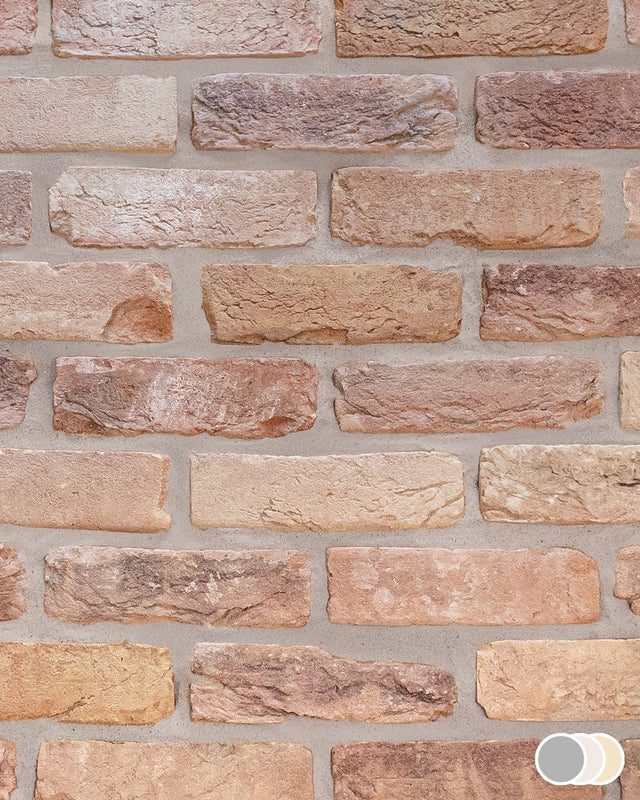 Blend 11 | Reclaimed Multi Brick Slips – The Brick Tile Company