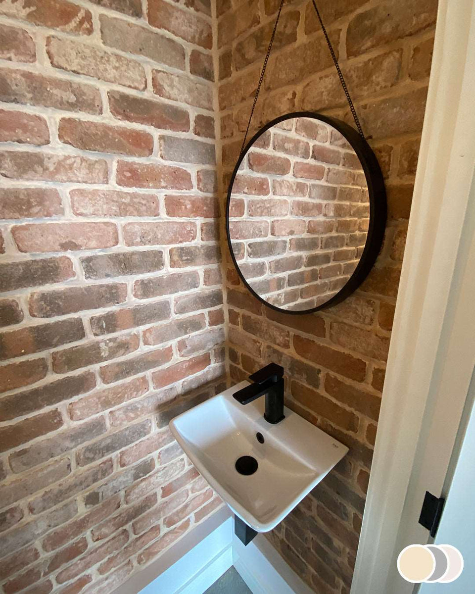Blend 1 | Reclaimed Style Brown Brick Slips – The Brick Tile Company