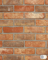 Blend 23 | Red Multi Brick Slips – The Brick Tile Company