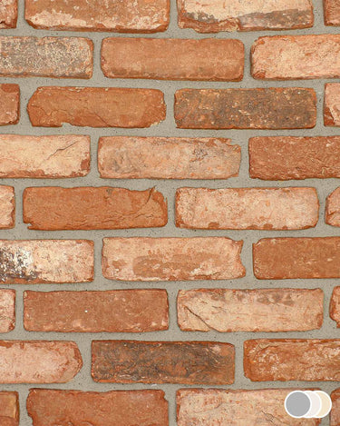 Blend 3 | Rustic Red Multi Brick Slips – The Brick Tile Company