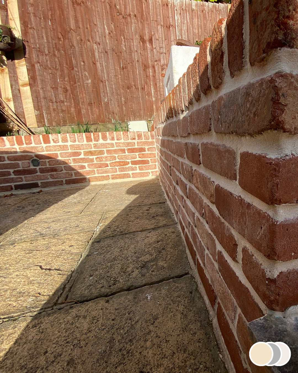 Blend 5 | Rustic Red Brick Slips – The Brick Tile Company